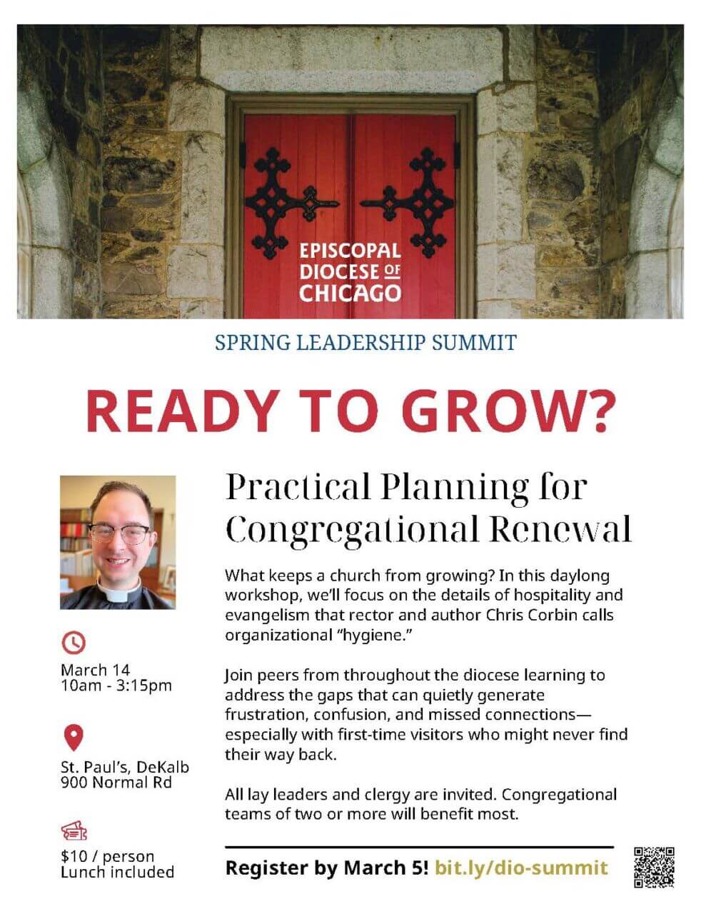 Spring Leadership Summit: March 14 at St. Paul's, DeKalb - Episcopal ...